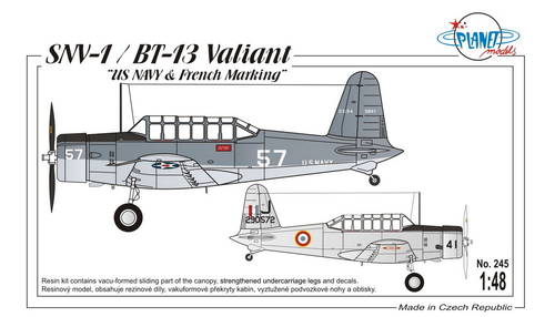 Planet Models 245 SNV-1/ BT-13 Valiant