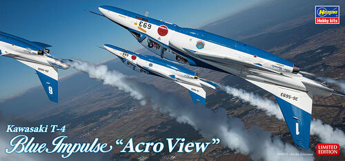Hasegawa SP593 Kawasaki T-4 - Blue Impulse "Acro View"