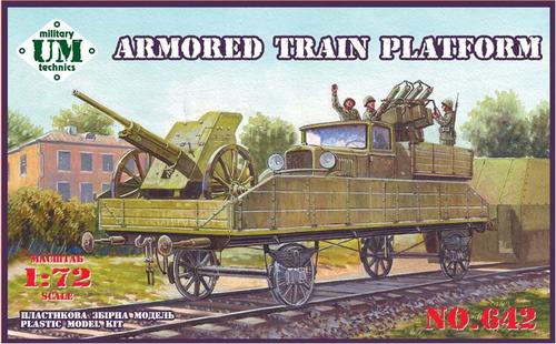 UM MT 642 Armored Train Platform