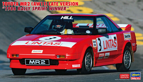 Hasegawa 20638 Toyota MR2 (AW11) Late Version '1986 Rally Sprint Winner'