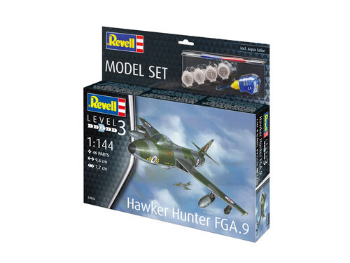 Revell 63833 Hawker Hunter FGA.9 - Model Set