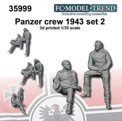 FC ModelTrend 35999 German tank crew 1943