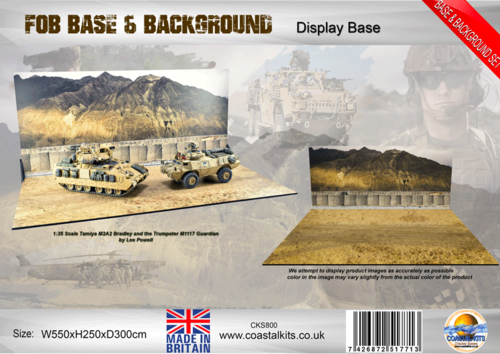 Coastal kits S800 FOB Base & Background Set
