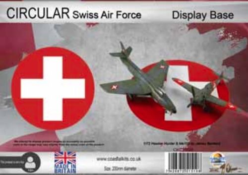 Coastal kits C30020 Large Circular Display Base Swiss Air Force