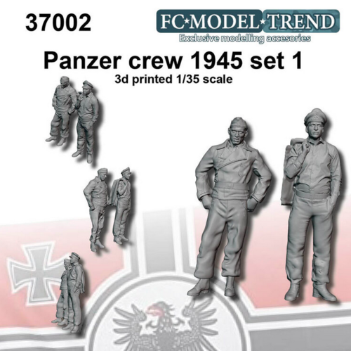 FC ModelTrend 37002 German tank crew 1945, set 1