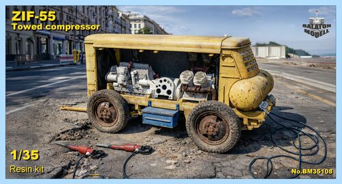 Balaton Modell BM35108 ZIF-55 towed compressor