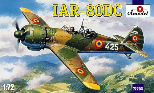 A-Model 72204 Romanian IIWW fighter IAR-80DC (Two Seater Version)