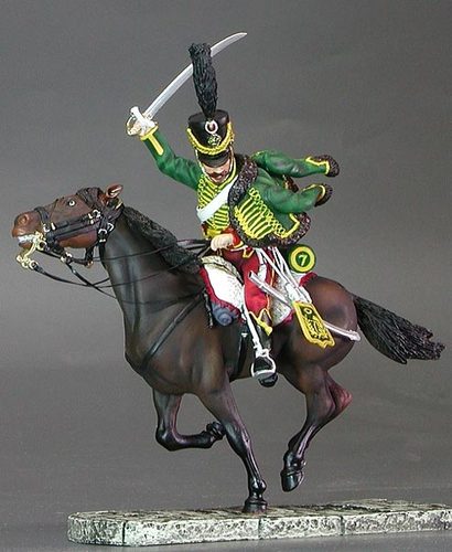 M-Model 32080 Cavalryman ,7th French Hussars 1807-1812