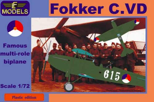 LF Models PE7201 Fokker C.VD Holland part I.