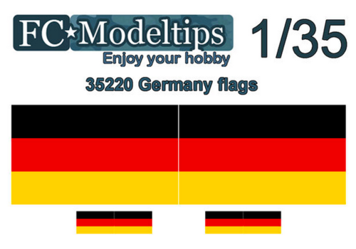 FC ModelTrend C35720 Adaptable flags Germany