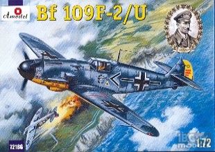 A-Model 72186 Messerschmitt BF-109F2/U German IIWW Fighter