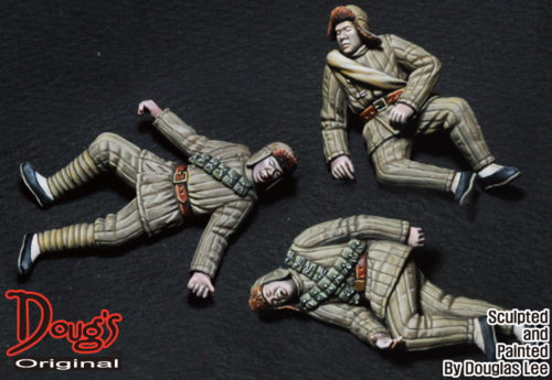 DEF Model DF35011 Chinese / North korean army corpses (3pc)