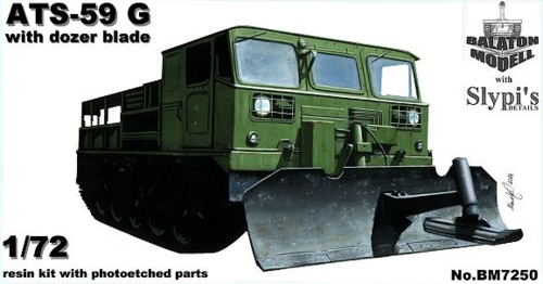 Balaton Modell BM7250 ATS-59G with dozer blade