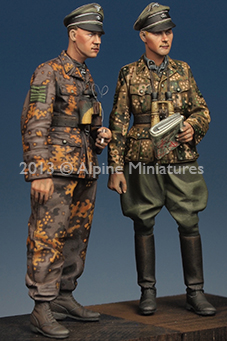 Alpine Miniatures 35165 Kurt Meyer & Officer Set (2 figs)