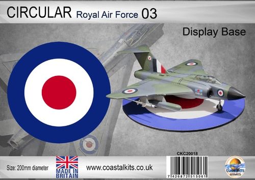 Coastal kits C20018 Circular Display Base Royal Air Force 3 200mm