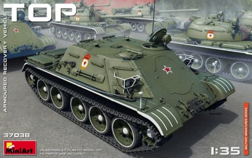 MiniArt 37038 Soviet TOP Armoured Recovery Vehicle (SU-122-54 Base)