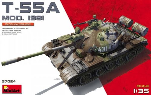 MiniArt 37024 T-55A Mod. 1981