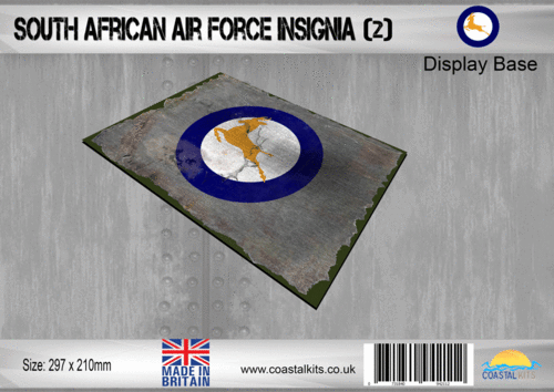 Coastal kits S649-72 SAAF Insignia 2 297 x 210mm