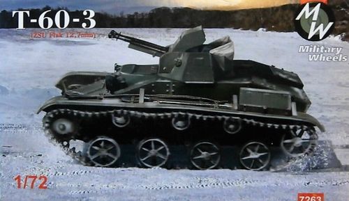 Military Wheels 7263 T-60-3 (ZSU Flak 12.7mm)