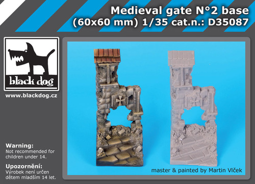 Black Dog D35087 Medieval gate N°2 base