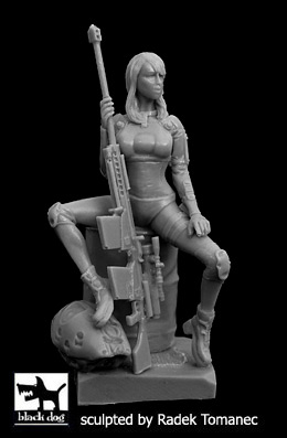 Black Dog F35160 Woman hunter cyborgs N°1