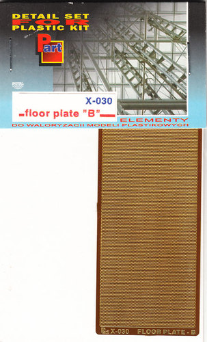 Part X030 FLOOR PLATES "B"