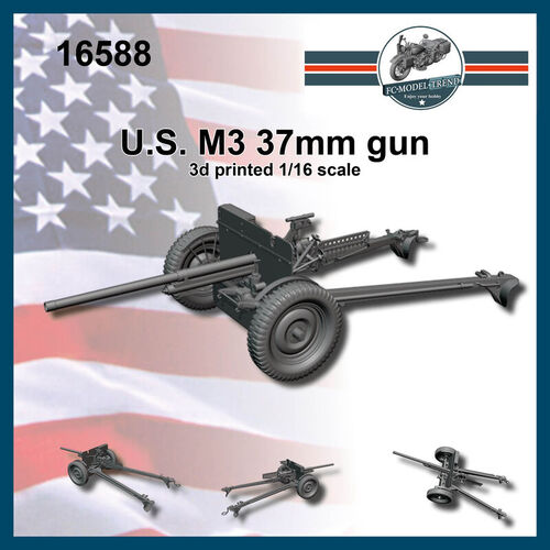 FC ModelTrend 16588 U.S. M3 37mm Gun