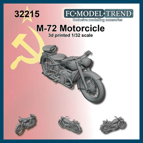 FC ModelTrend 32215 M-72 Motorcicle