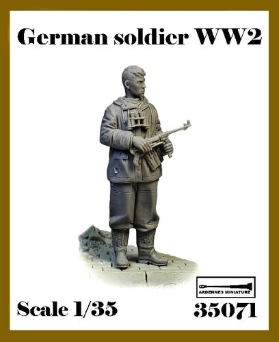 Ardennes Miniature 35071 German Soldier WW2 Vol. 1
