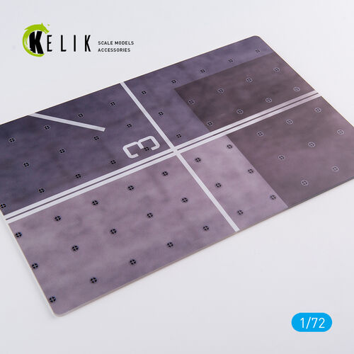 KELIK KS72036 HMS Queen Elizabeth R08 Type 1 - Base - Acrylic 3mm (280mm x 180mm) (170g)