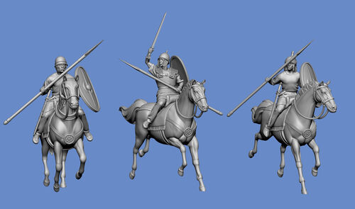 Germania-Figuren 72-AN-3513 Celtic Cavalry