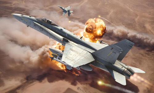 Kinetic 48158 RAAF F-18 A+ Hornet - Operation Okra