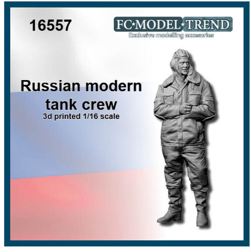 FC ModelTrend 16557 Russian Modern Tank Crew (3D-printed)