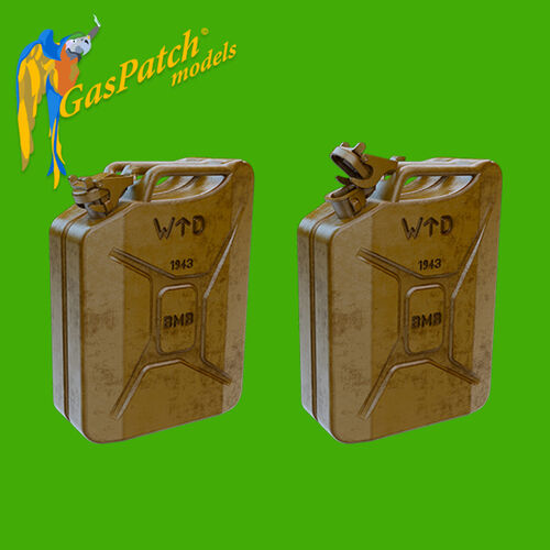 Gaspatch Models 23-35295 British Fuel Cans 1943 (12 pcs)