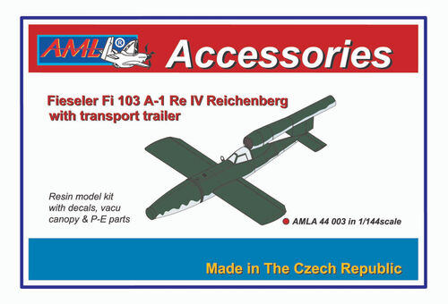 AML A44003 Fieseler Fi-103A-1 Re IV Reichenberg with transport trailer