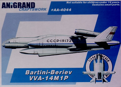 Anigrand Craftswork AA4044 Bartini-Beriev VVA-14M1P - Soviet coastlines sea monster