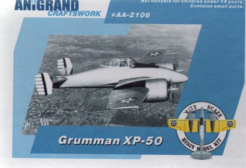 Anigrand Craftswork AA2106 Grumman XP-50