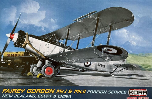 Kora Models KPK72177 Fairey Gordon Mk.I And Mk.II Foreign Service - New Zealand, Egypt, China