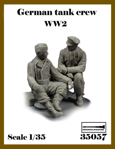 Ardennes Miniature 35057 German Tank Crew WW2