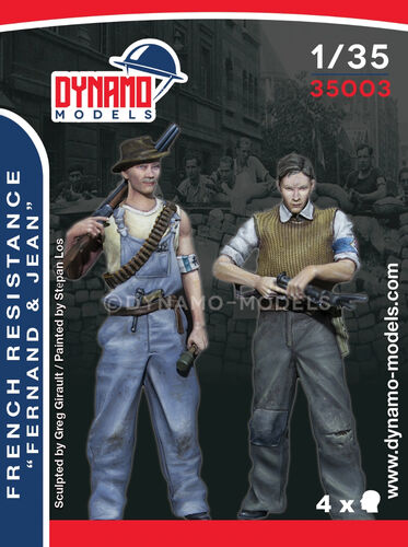 Dynamo-Models 35003 French Resistance 'Fernand And Jean'