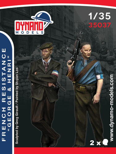 Dynamo-Models 35037 French Resistance 'George And Henri'