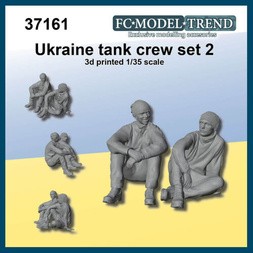 FC ModelTrend 37161 Ukraine Tank Crew Set 2