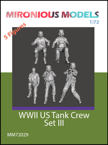 Mironious Models 72029 WWII US Tank Crew Set III