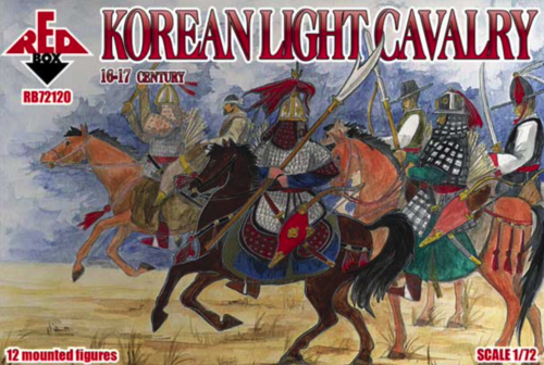 Red Box 72120 Korean Light Cavalry 16-17 cent