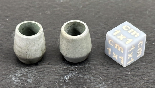 EMP3D 72120503 Kosz na śmieci betonowy - okrągły - 2 sztuki