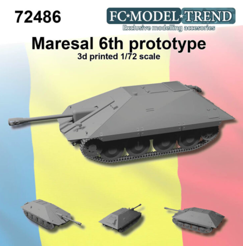 FC ModelTrend 72486 Maresal, 6º prototype, Romanian tank hunter