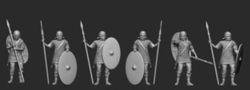 Germania-Figuren 72-AN-2003 Roman Auxiliary Infantry