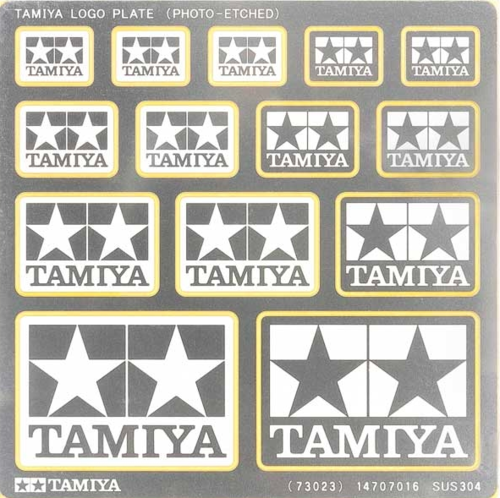 Tamiya 73023 Tamiya Logo Plate Photo-Etched