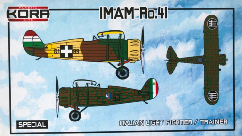 Kora Models KPK72153 IMAM Ro.41 Italian Light Fighter / Trainer
