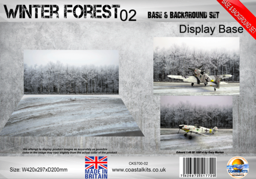 Coastal kits S700-02 Winter Forest 02 Base & Background Set